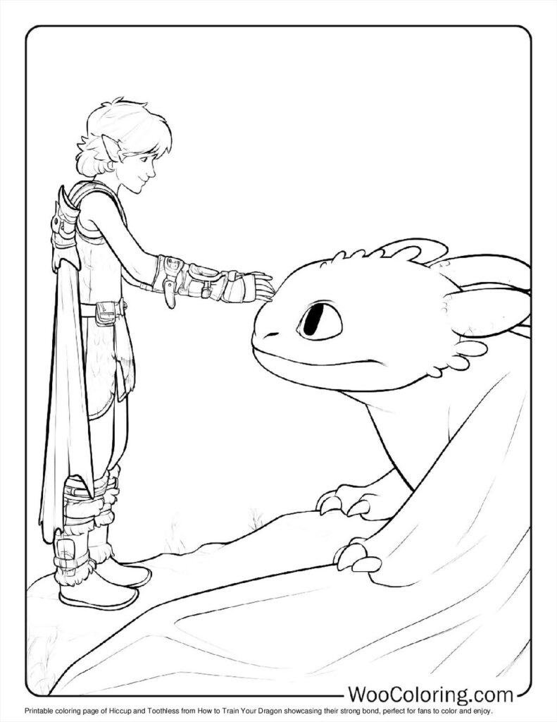 100+ How To Train Your Dragon coloring pages (Free PDF To Print) | Woo ...