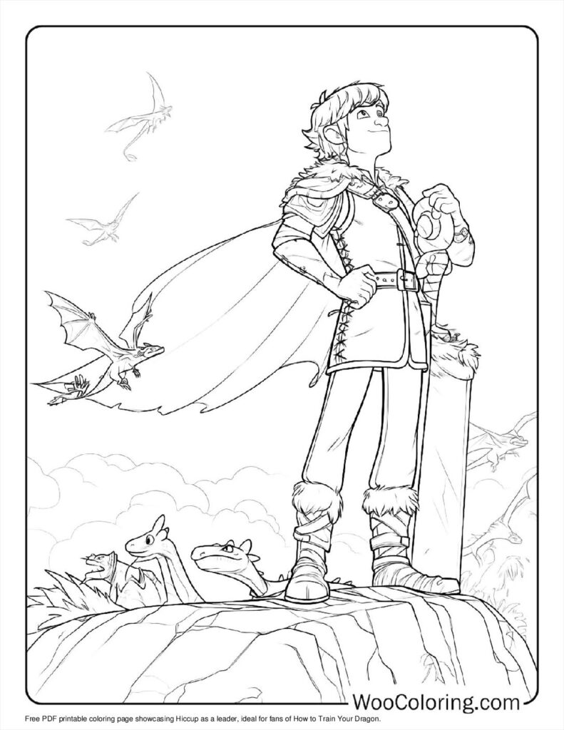 100+ How To Train Your Dragon coloring pages (Free PDF To Print) | Woo ...