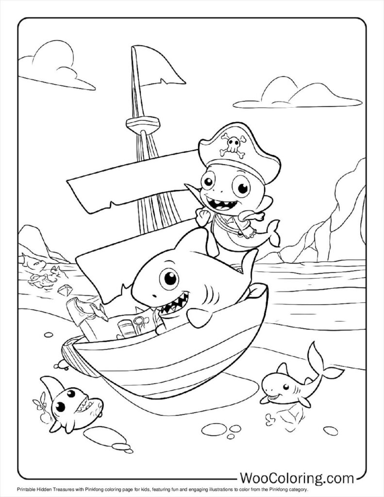 100+ Pinkfong coloring pages (Free PDF To Print) | Woo Coloring