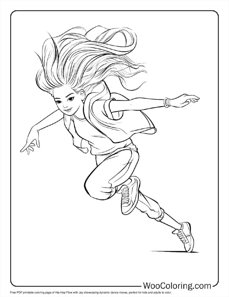 100+ Dancing coloring pages (Free PDF To Print) | Woo Coloring