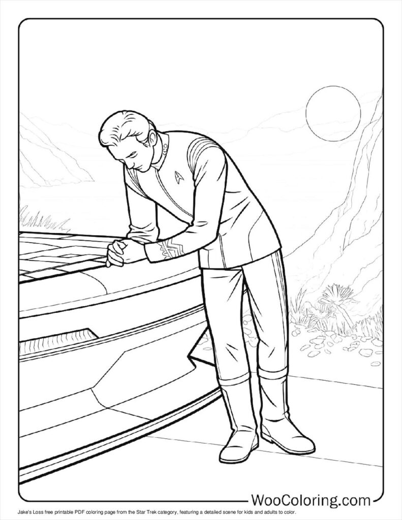 100+ Star Trek coloring pages (Free PDF To Print) | Woo Coloring