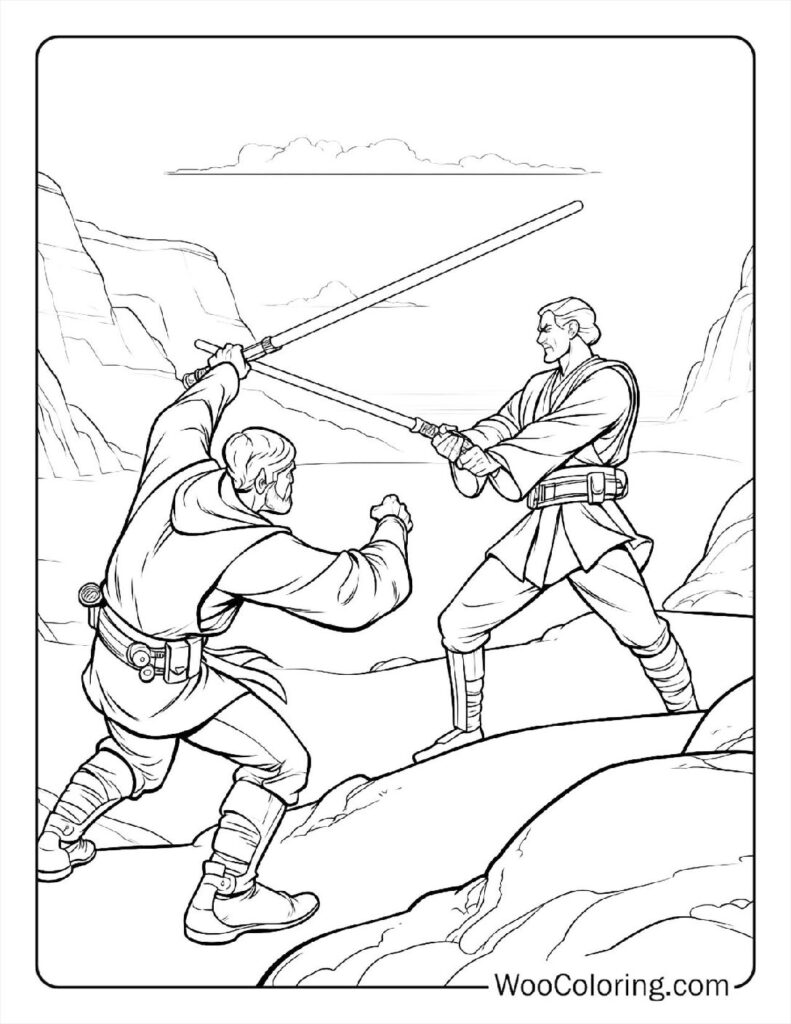 100+ Star Wars coloring pages (Free PDF To Print) | Woo Coloring
