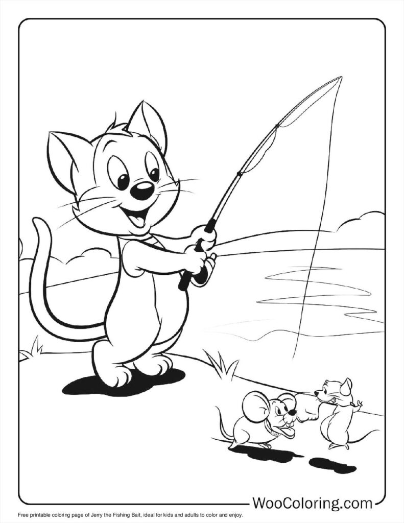 100+ Tom and Jerry coloring pages (Free PDF To Print) | Woo Coloring