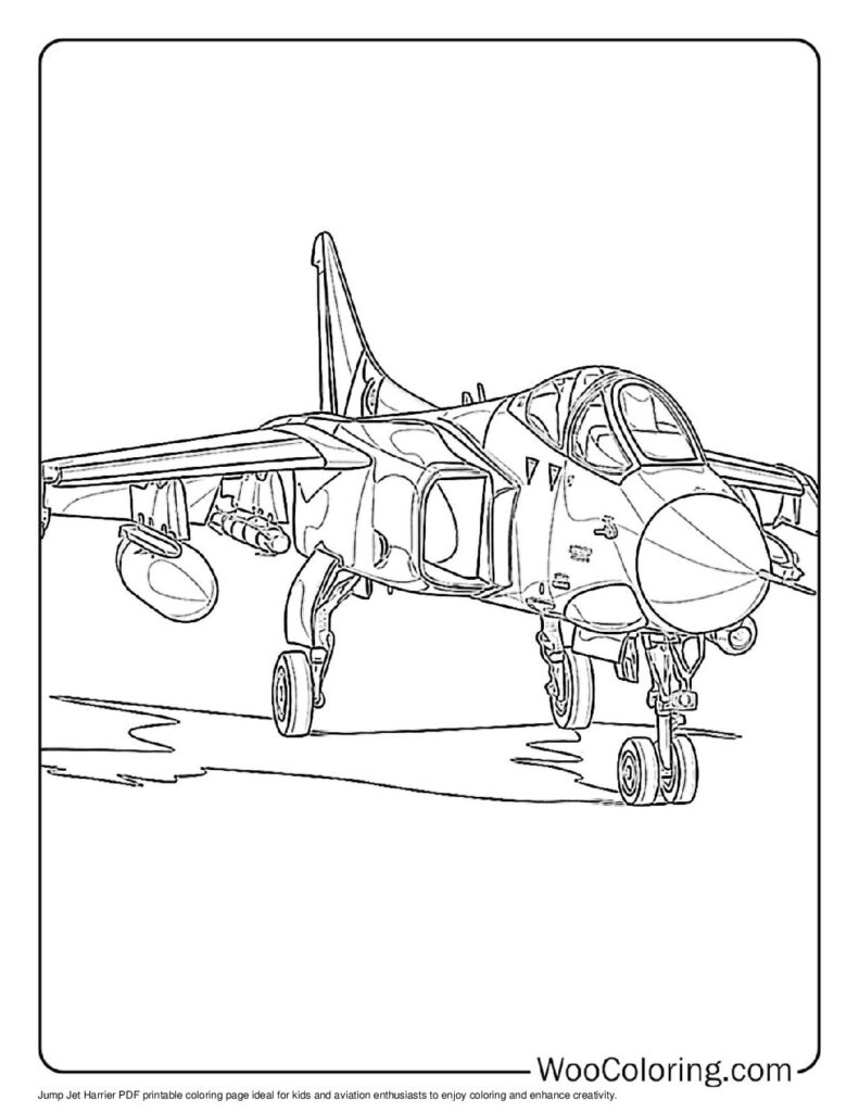100+ Jet coloring pages (Free PDF To Print) | Woo Coloring