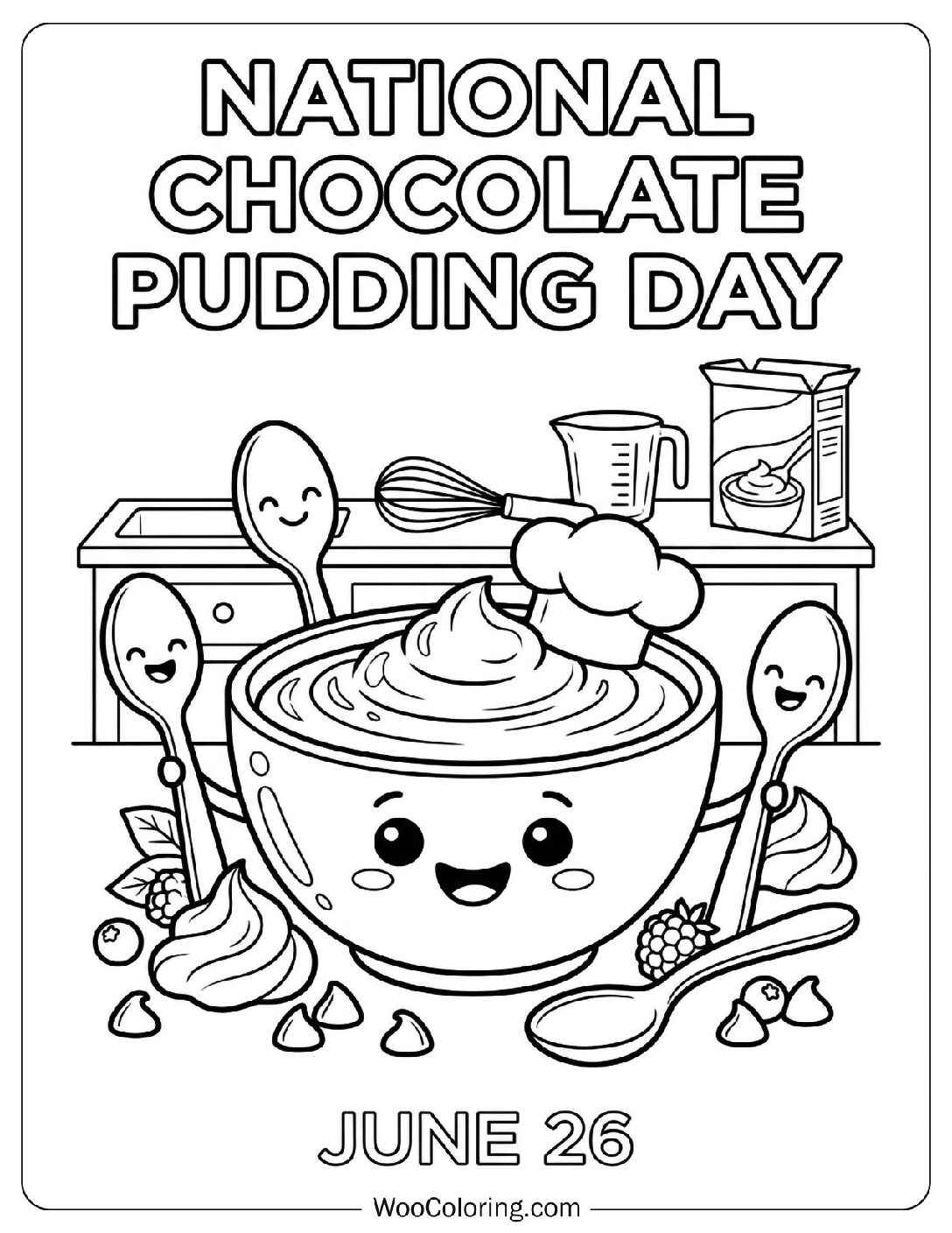 30 June Coloring Pages (Free PDF To Print) | Woo Coloring