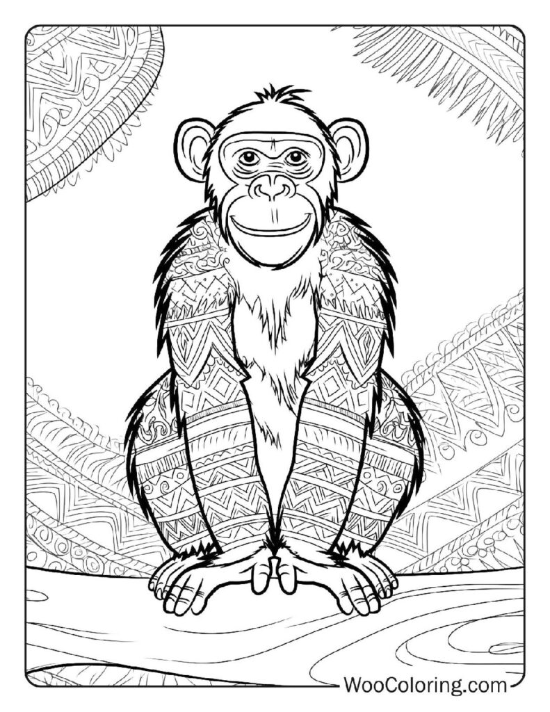 100+ Jungle coloring pages (Free PDF To Print) | Woo Coloring
