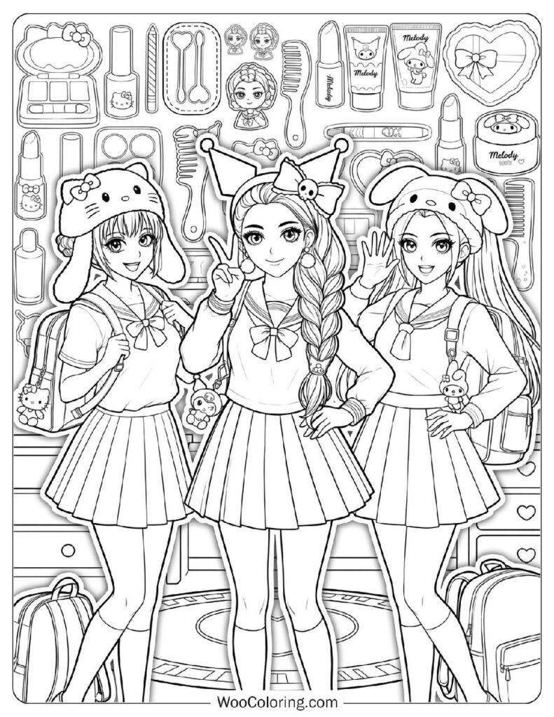 90+ KPop Demon Hunters Coloring Pages (Free Printable PDFs)