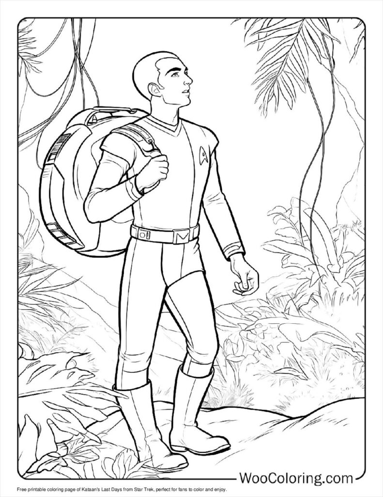 100+ Star Trek coloring pages (Free PDF To Print) | Woo Coloring
