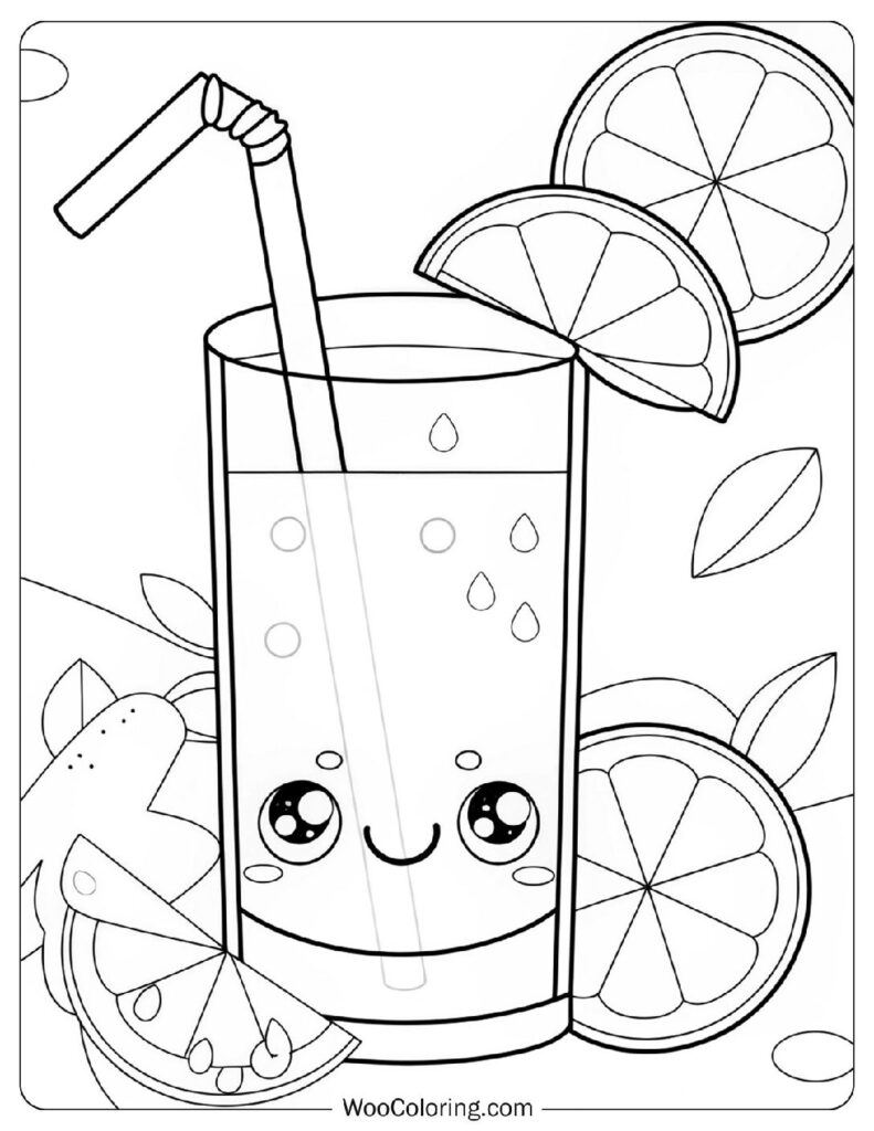22 Lemon Coloring Pages (Free PDF To Print) | Woo Coloring