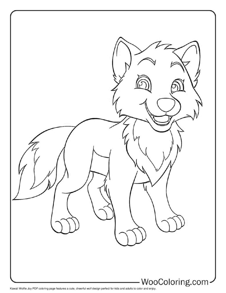 100+ Wolf coloring pages (Free PDF To Print) | Woo Coloring