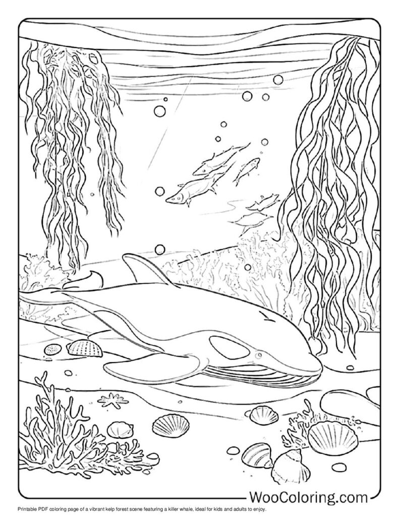 100+ Killer Whale coloring pages (Free PDF To Print) | Woo Coloring