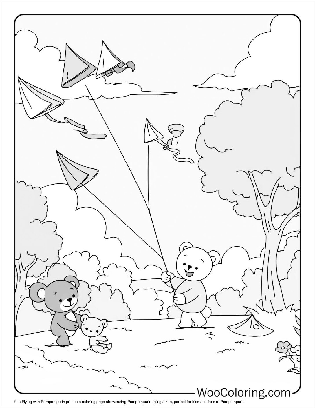 100+ Pompompurin coloring pages (Free PDF To Print) | Woo Coloring