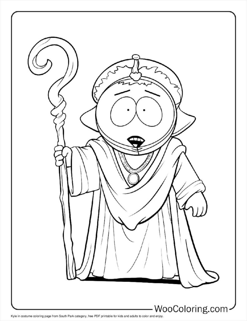 100+ South Park coloring pages (Free PDF To Print) | Woo Coloring