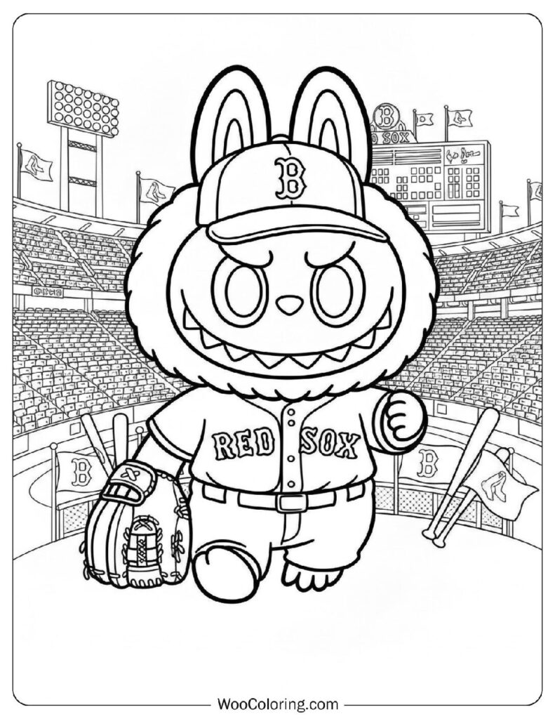 48 Labubu Coloring Pages (Free PDF To Print) | Woo Coloring