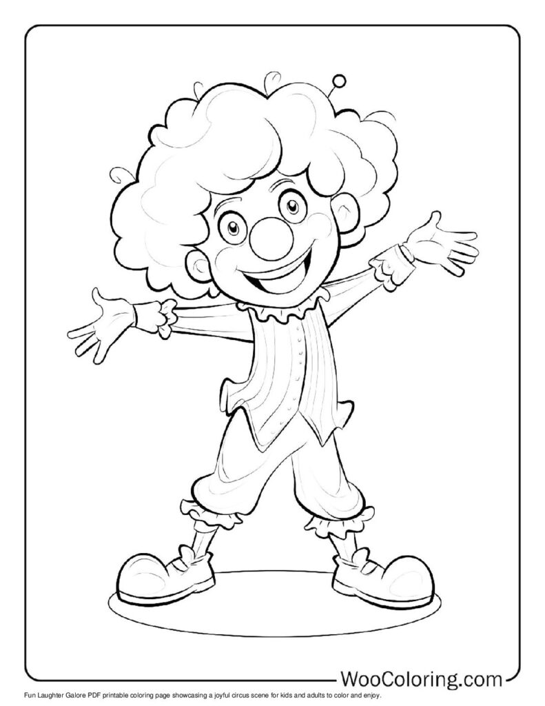 100+ Circus & Carnival coloring pages (Free PDF To Print) | Woo Coloring