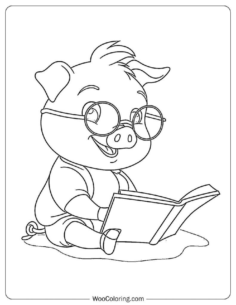 100+ Pig coloring pages (Free PDF To Print) | Woo Coloring