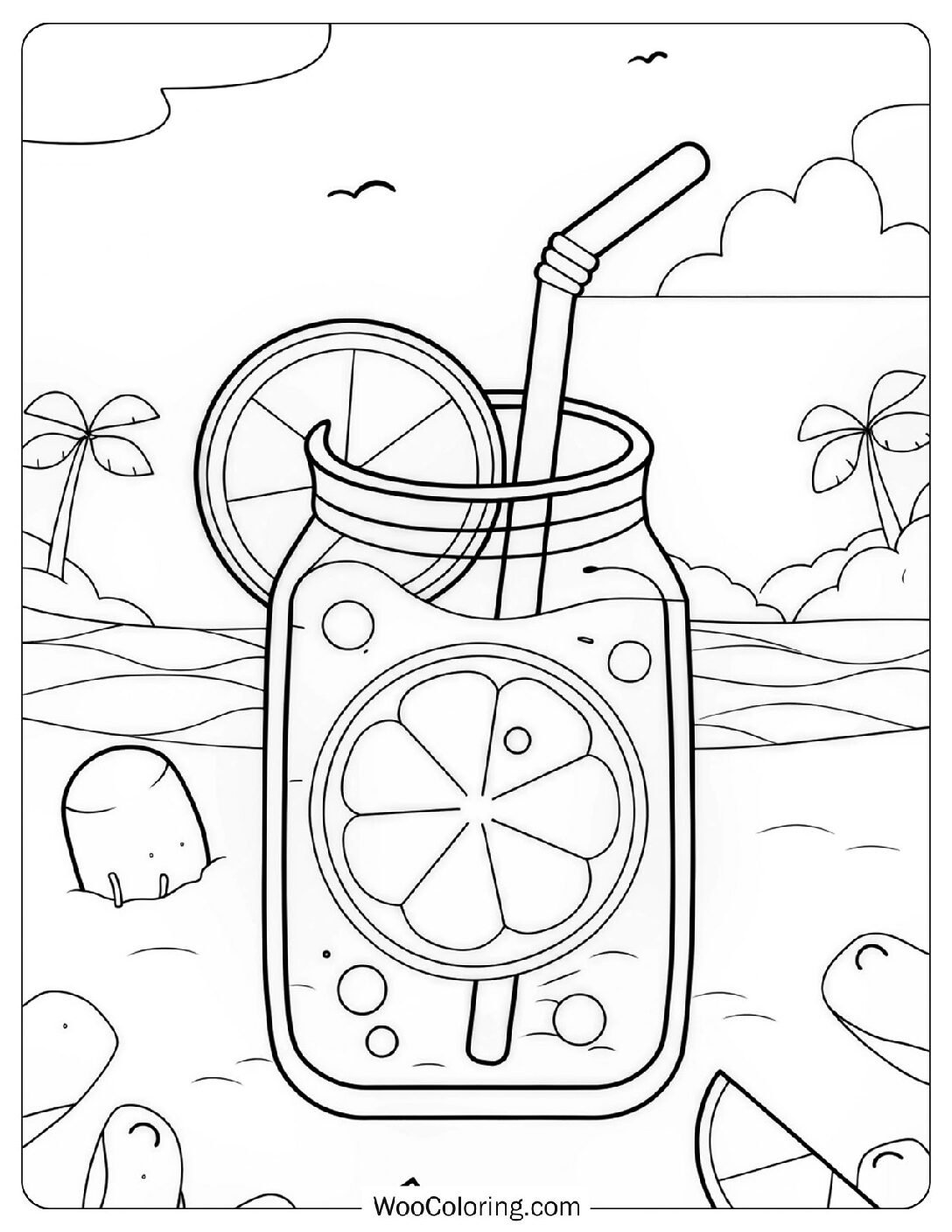 22 Lemon Coloring Pages (Free PDF To Print) | Woo Coloring