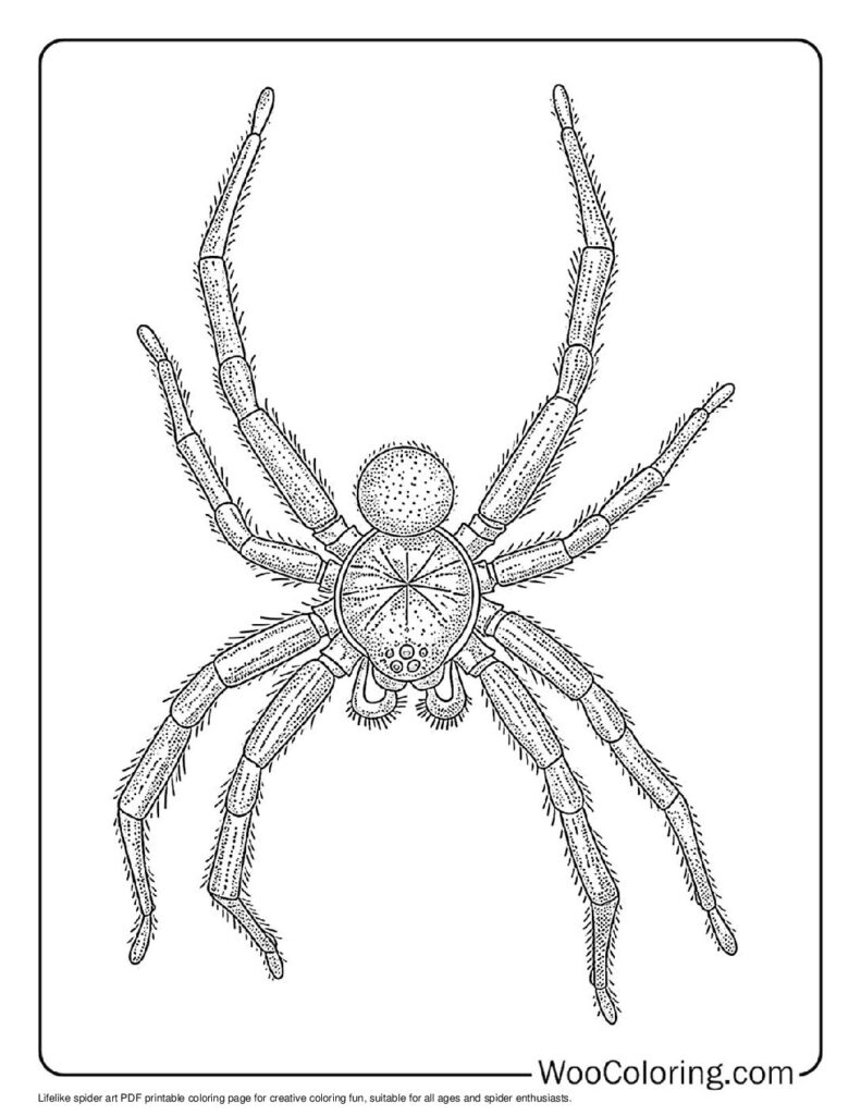 100+ Spider coloring pages (Free PDF To Print) | Woo Coloring