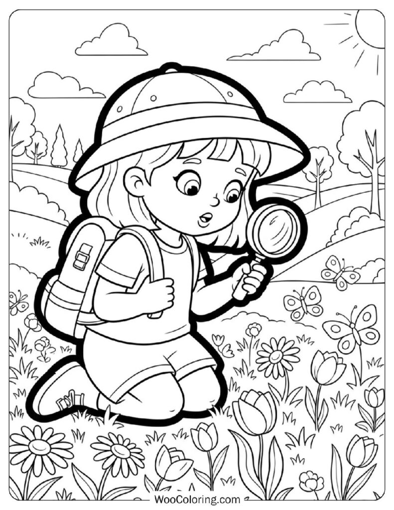 300 Spring coloring pages (Free PDF To Print) | Woo Coloring