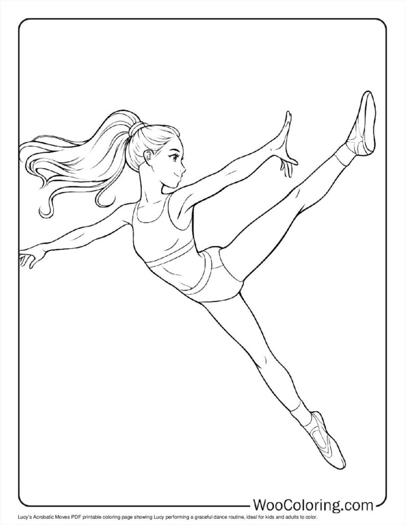 100+ Dancing coloring pages (Free PDF To Print) | Woo Coloring