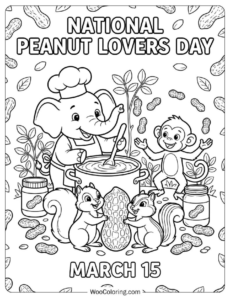 31 March Coloring Pages (Free PDF To Print) | Woo Coloring