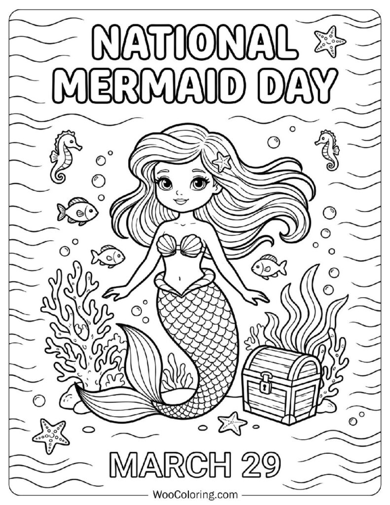 31 March Coloring Pages (Free PDF To Print) | Woo Coloring