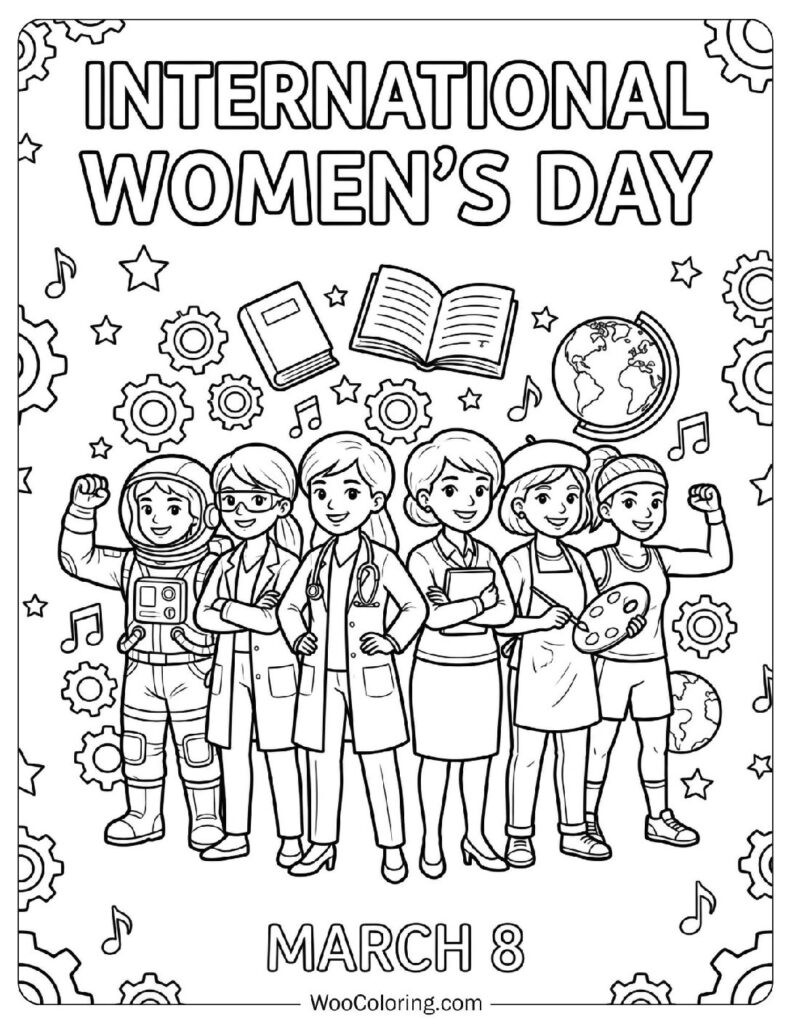 31 March Coloring Pages (Free PDF To Print) | Woo Coloring