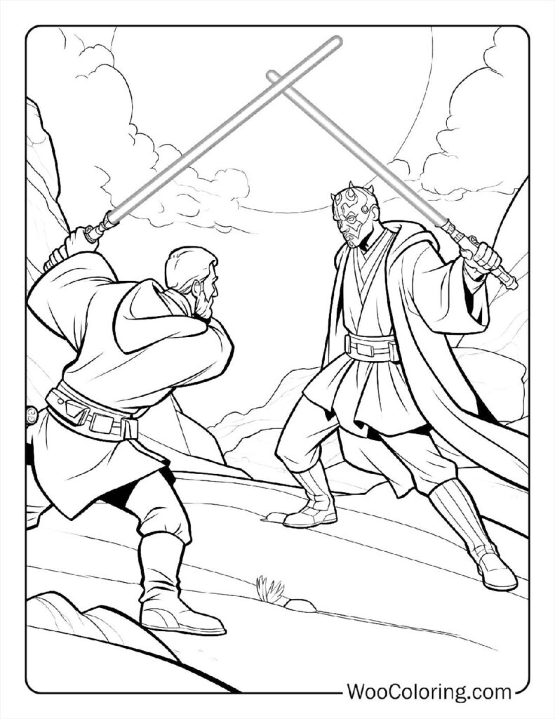 100+ Star Wars coloring pages (Free PDF To Print) | Woo Coloring