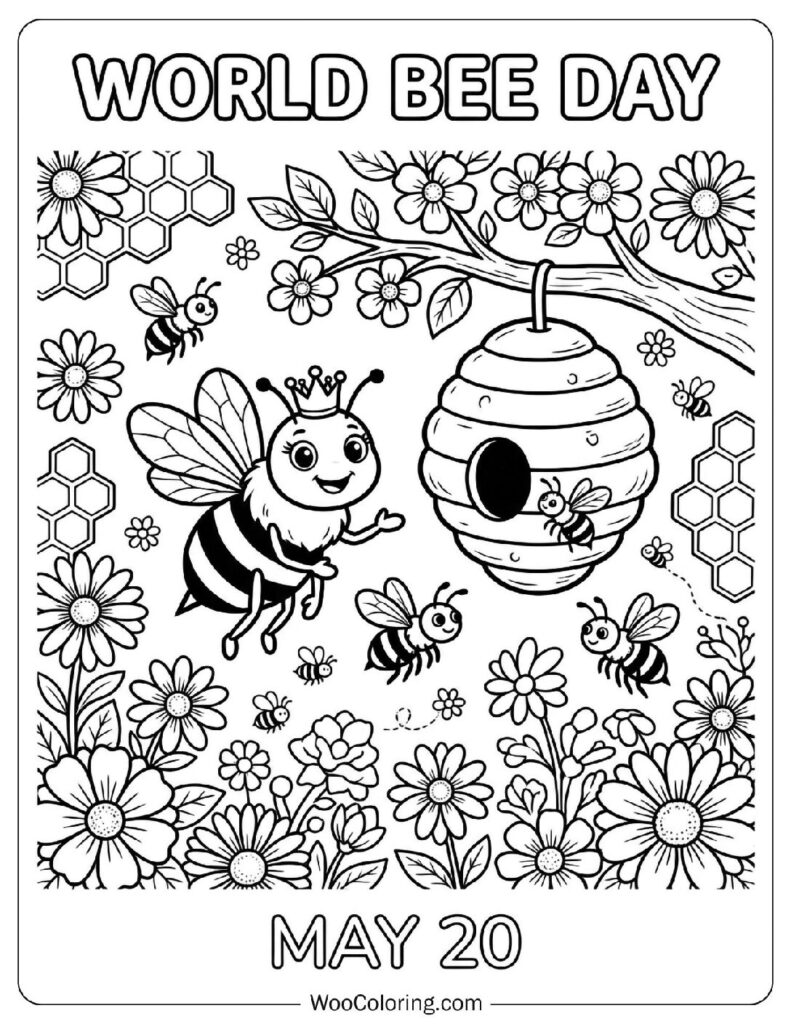 31 May Coloring Pages (Free PDF To Print) | Woo Coloring