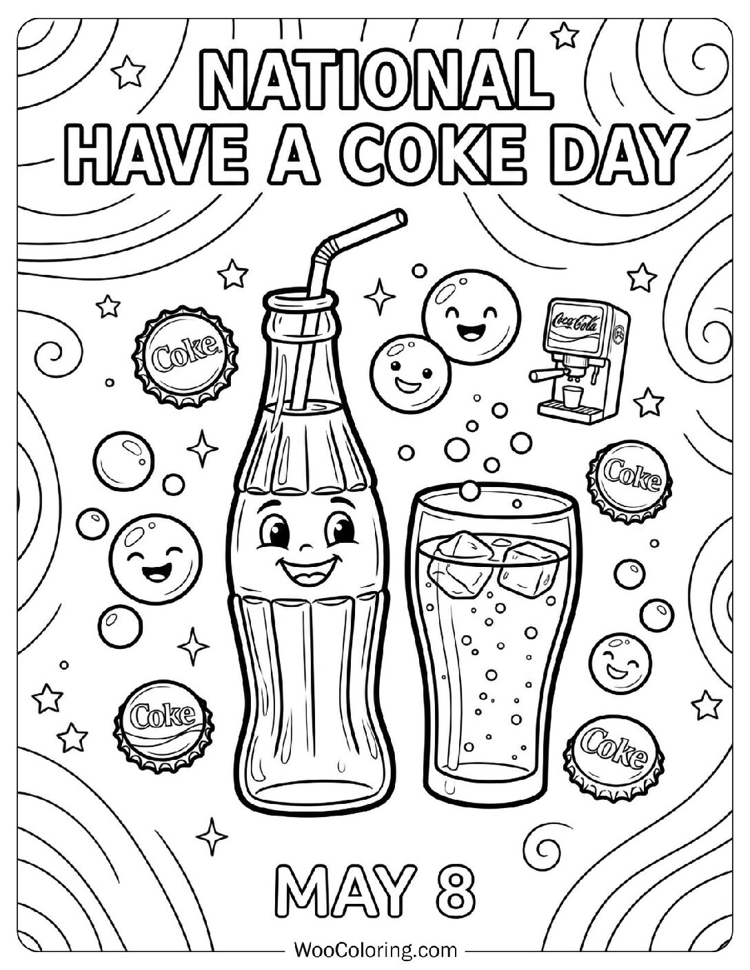 31 May Coloring Pages (Free PDF To Print) | Woo Coloring