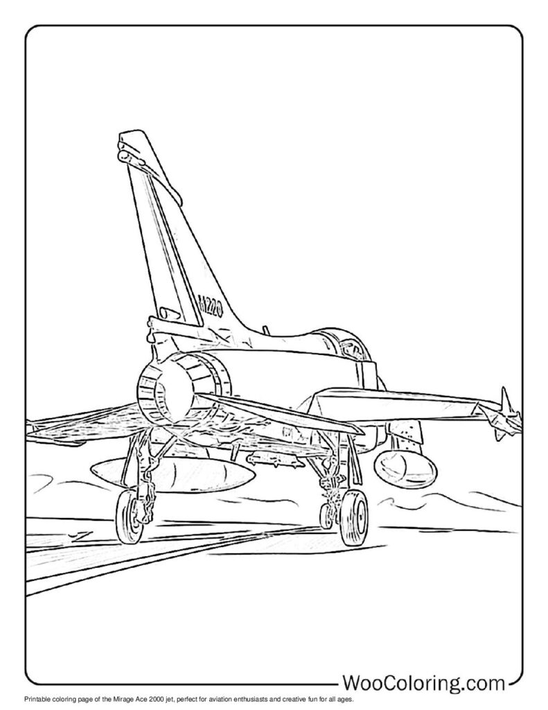 100+ Jet coloring pages (Free PDF To Print) | Woo Coloring