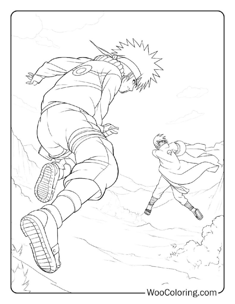 100+ Naruto coloring pages (Free PDF To Print) | Woo Coloring