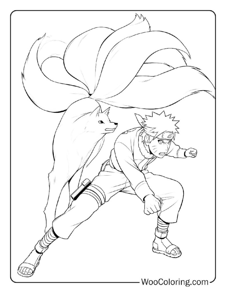 100+ Naruto coloring pages (Free PDF To Print) | Woo Coloring