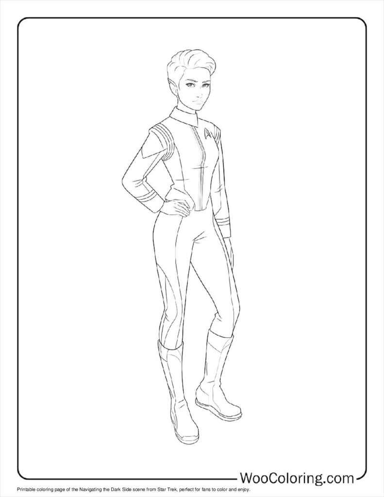 100+ Star Trek coloring pages (Free PDF To Print) | Woo Coloring
