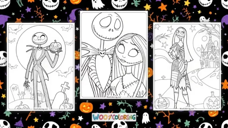 Nightmare Before Christmas Coloring