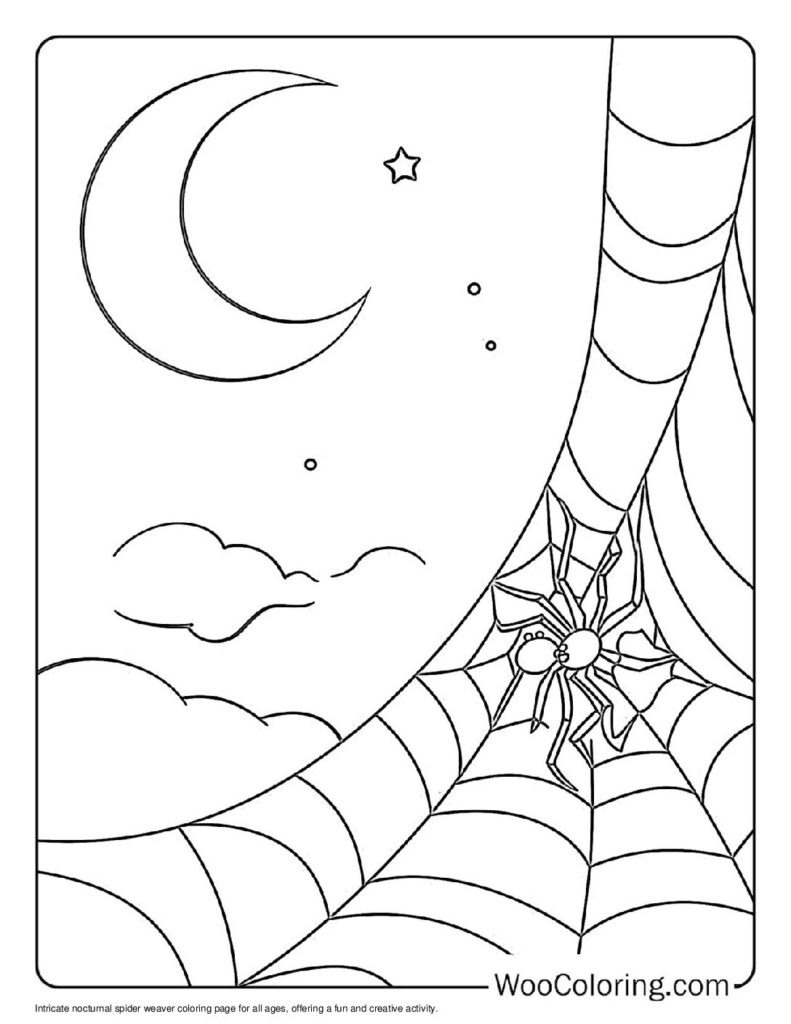100+ Spider coloring pages (Free PDF To Print) | Woo Coloring