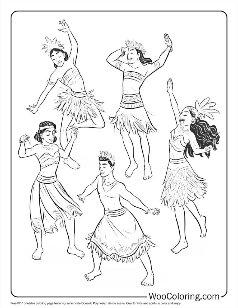 100+ Dancing coloring pages (Free PDF To Print) | Woo Coloring