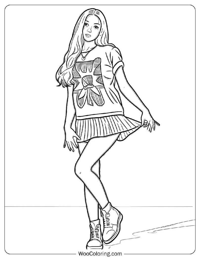 36 Olivia Rodrigo Coloring Pages (Free PDF To Print) | Woo Coloring