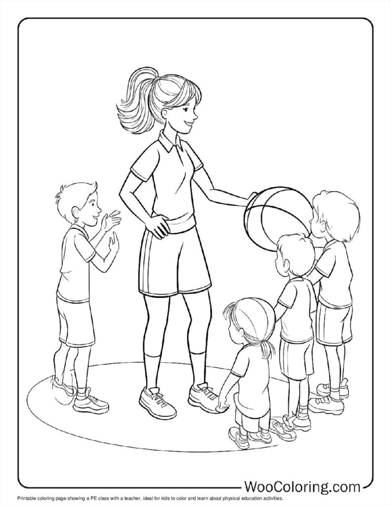 100+ Teacher coloring pages (Free PDF To Print) | Woo Coloring