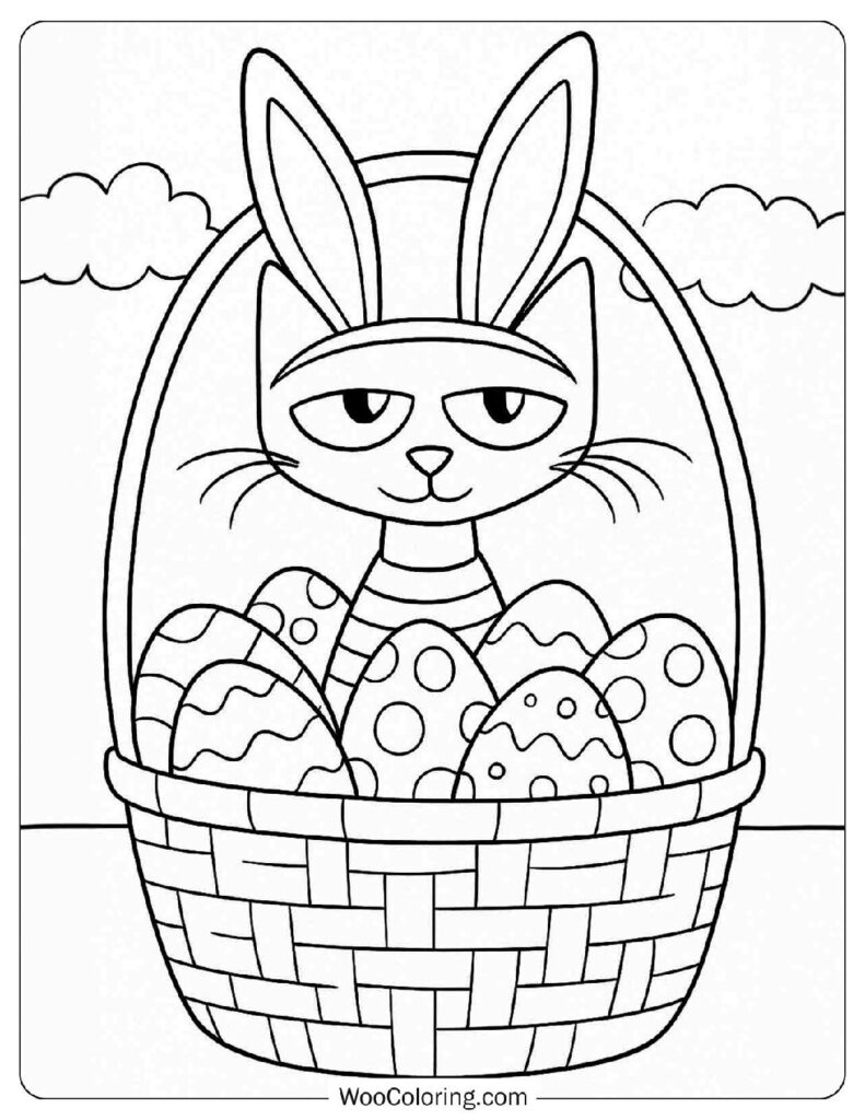 30 Pete The Cat Coloring Pages (Free PDF To Print) | Woo Coloring
