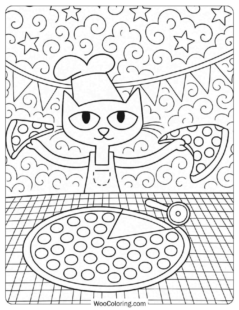 30 Pete The Cat Coloring Pages (Free PDF To Print) | Woo Coloring