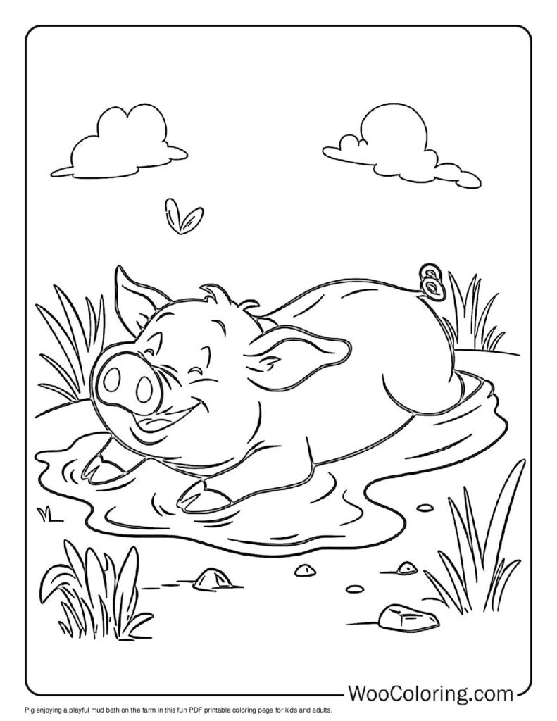 100+ Farm coloring pages (Free PDF To Print) | Woo Coloring