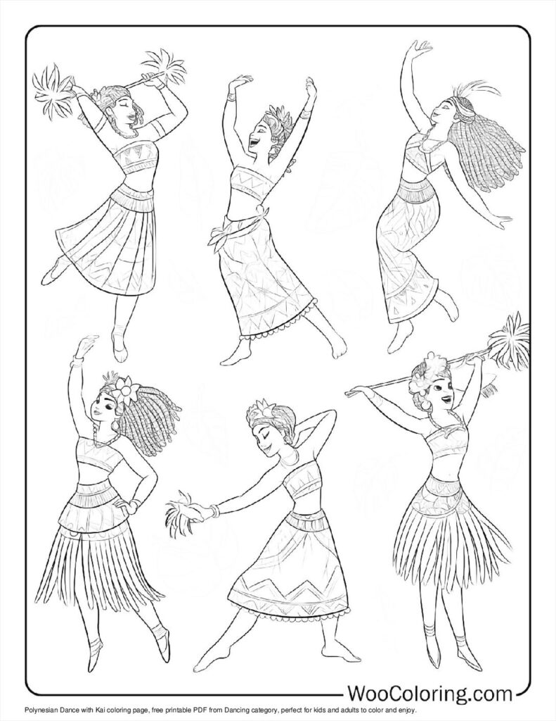 100+ Dancing coloring pages (Free PDF To Print) | Woo Coloring