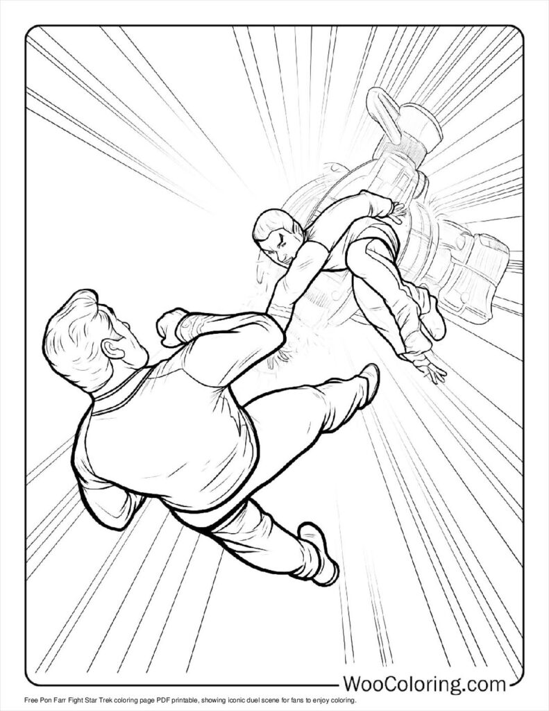 100+ Star Trek coloring pages (Free PDF To Print) | Woo Coloring