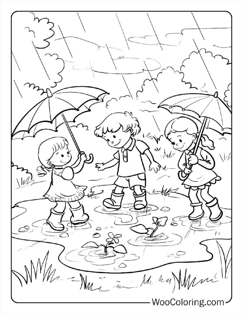 100+ Spring coloring pages (Free PDF To Print) | Woo Coloring