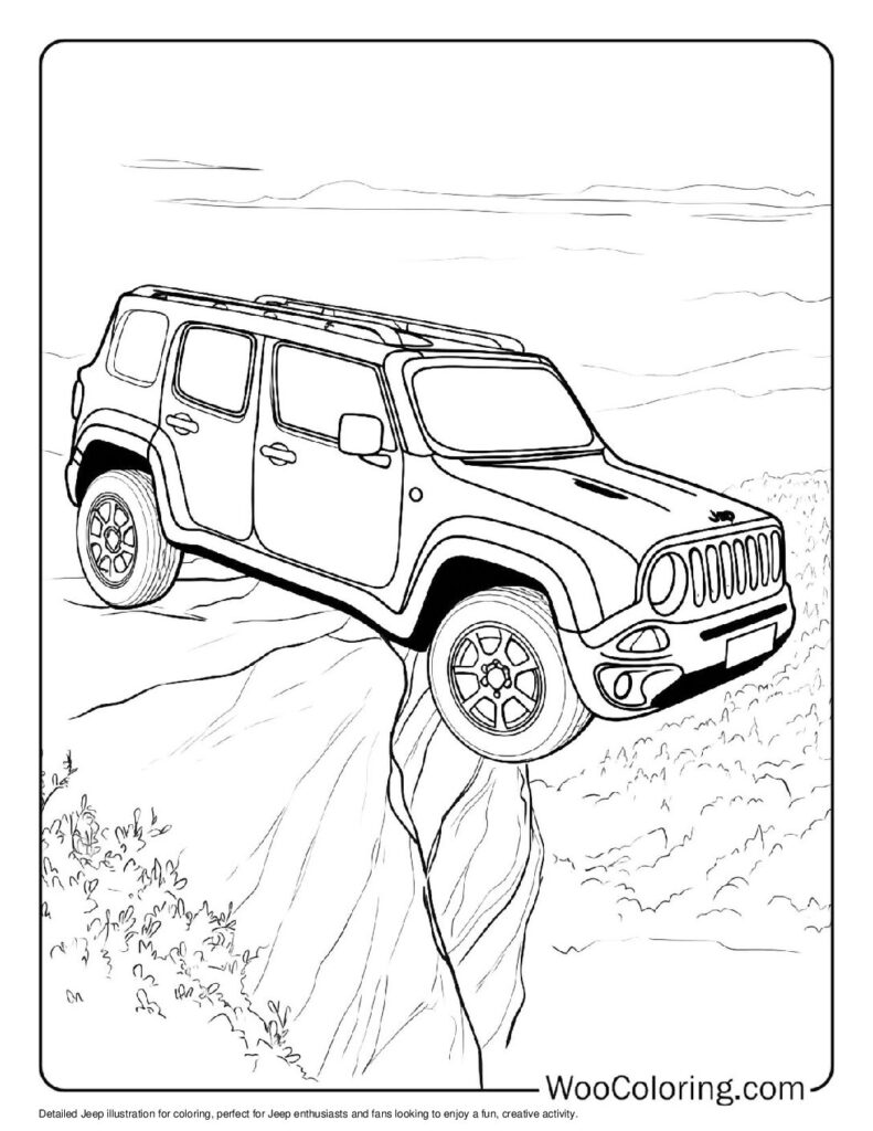 100+ Jeep coloring pages (Free PDF To Print) | Woo Coloring