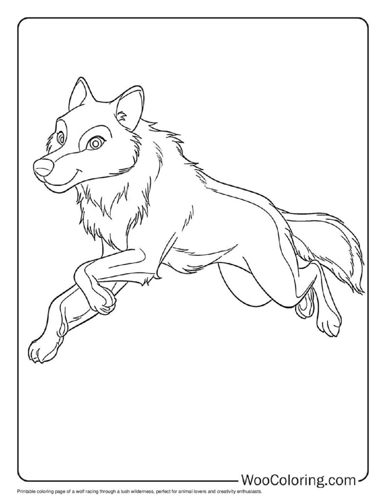 100+ Wolf coloring pages (Free PDF To Print) | Woo Coloring