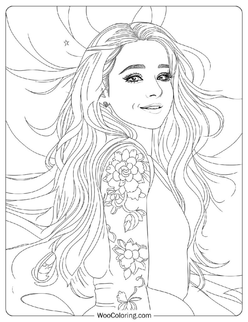 24 Sabrina Carpenter Coloring Pages (Free PDF To Print) | Woo Coloring