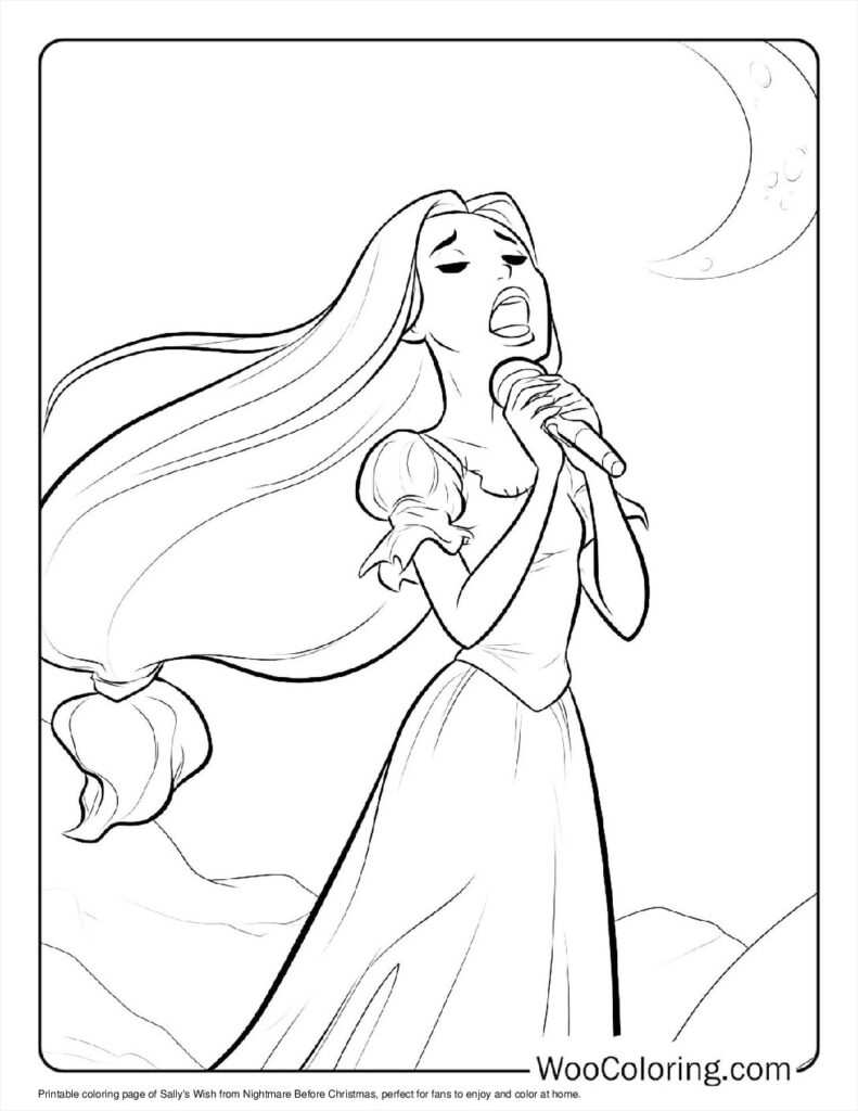 100+ Nightmare Before Christmas coloring pages (Free PDF To Print ...