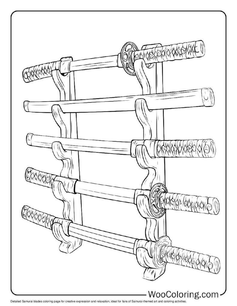 100+ Samurai coloring pages (Free PDF To Print) | Woo Coloring